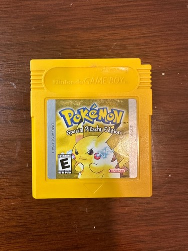 Pokemon Yellow For Gameboy Color Works And Saves Properly | eBay