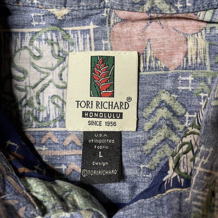 Tori Richard Honolulu VTG Hawaiian Floral Short Sleev… - Gem