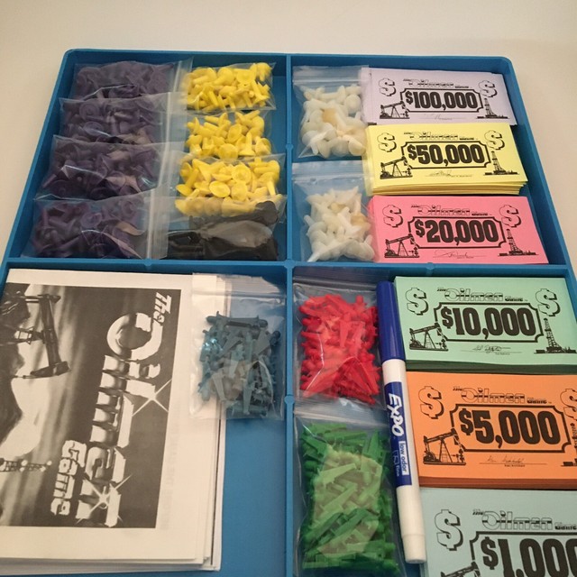 The Oilman Game - RARE Board International Oil Man Vintage Canadian ...