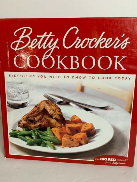 2000 Betty Crocker Big Red Cookbook 5 Ring Binder 9th Edition Recipes ...