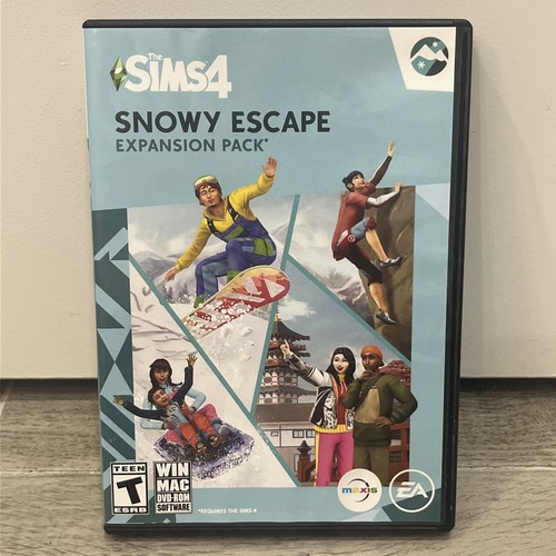 Sims 4 Snowy Escape Expansion Pack - PC 14633378870| eBay
