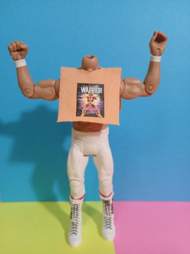 Ultimate Warrior Custom Wrestling Action Figure Shirt | eBay