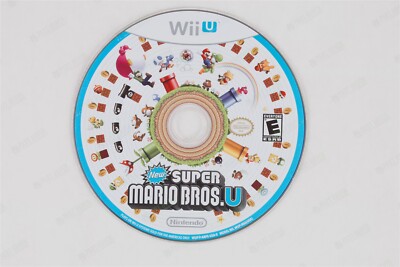 New Super Mario Bros. U (Nintendo Wii U) Disk Only | eBay