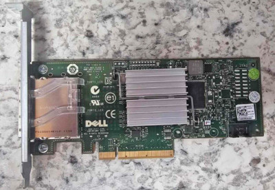 Dell 12DNW Dual Port 6Gb/s SAS HBA Controller Adapter Card PCI High ...
