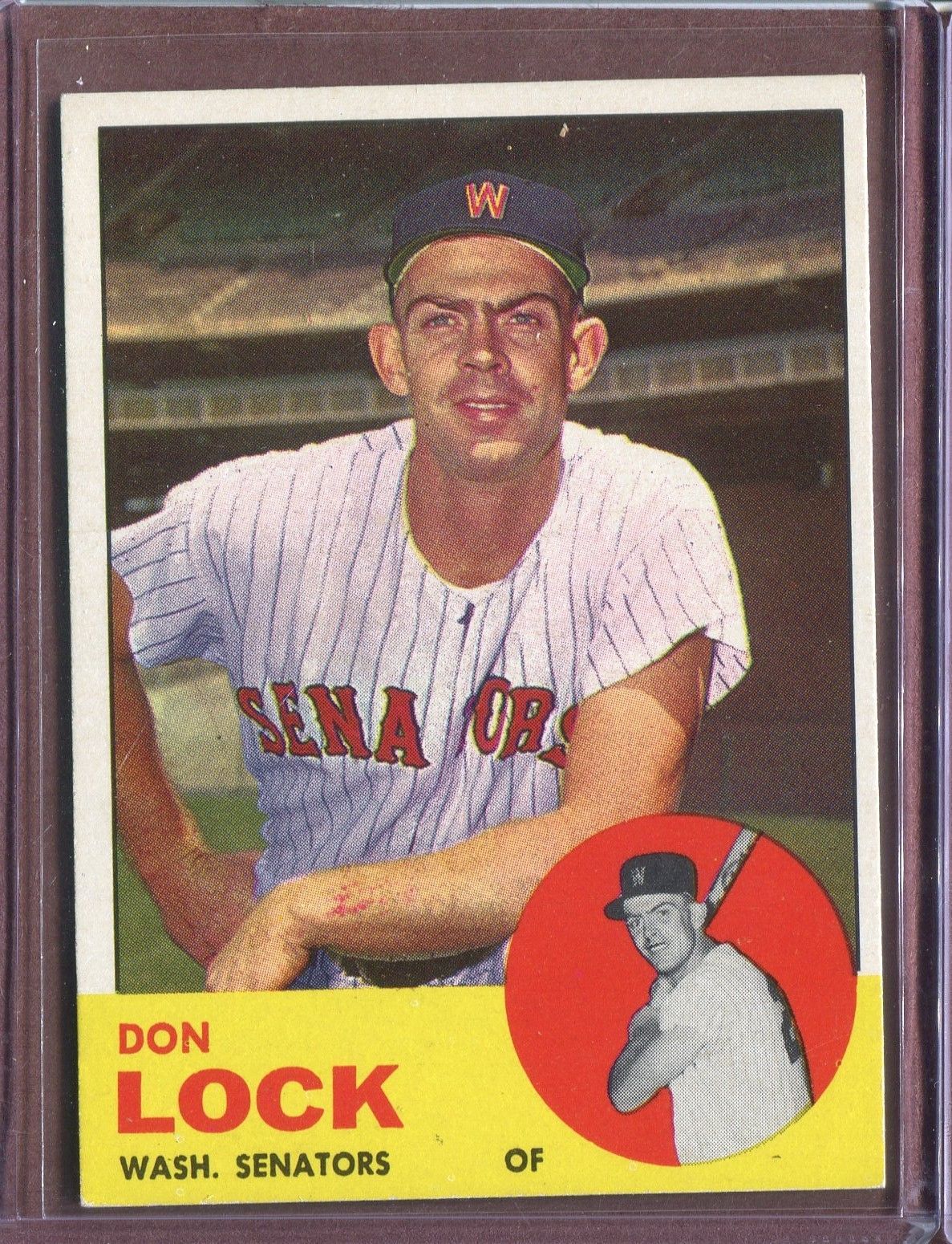 1963 Topps 47 Don Lock RC EX-MT #D200548 | eBay