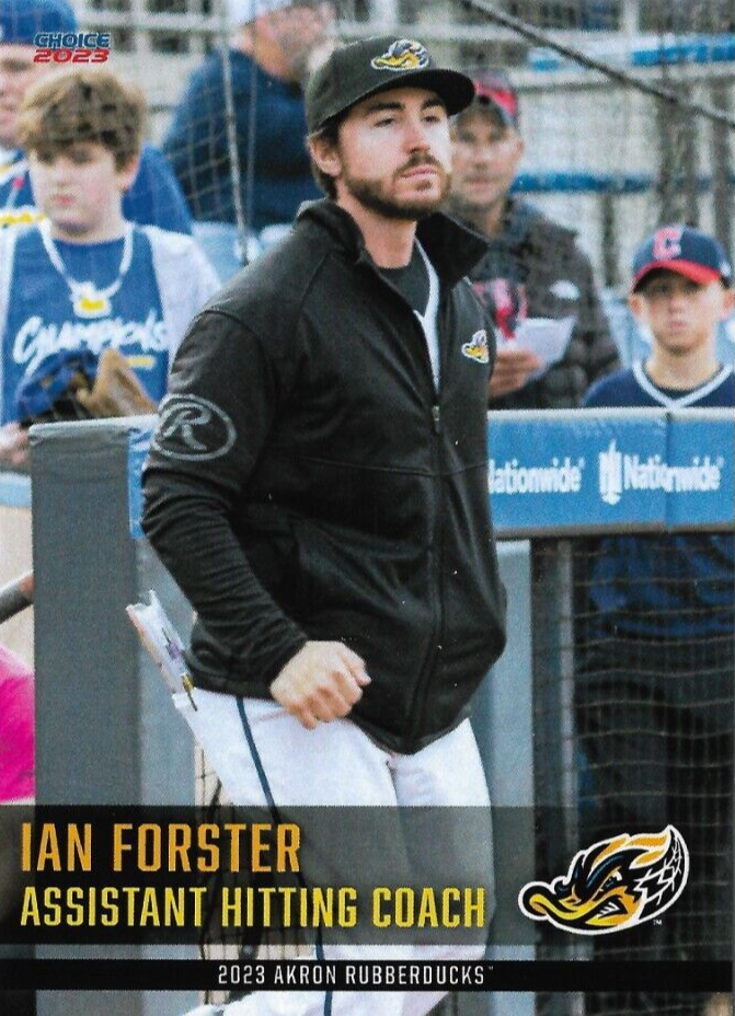 2023 Akron RubberDucks Ian Forster Cleveland Guardians | eBay