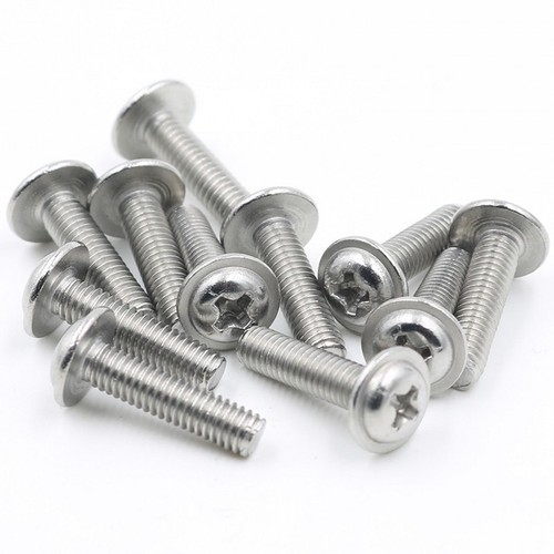 M3 M4 M5 PAN FLANGED HEAD MACHINE SCREWS PHILLIP DRIVE BOLTS A4 ...