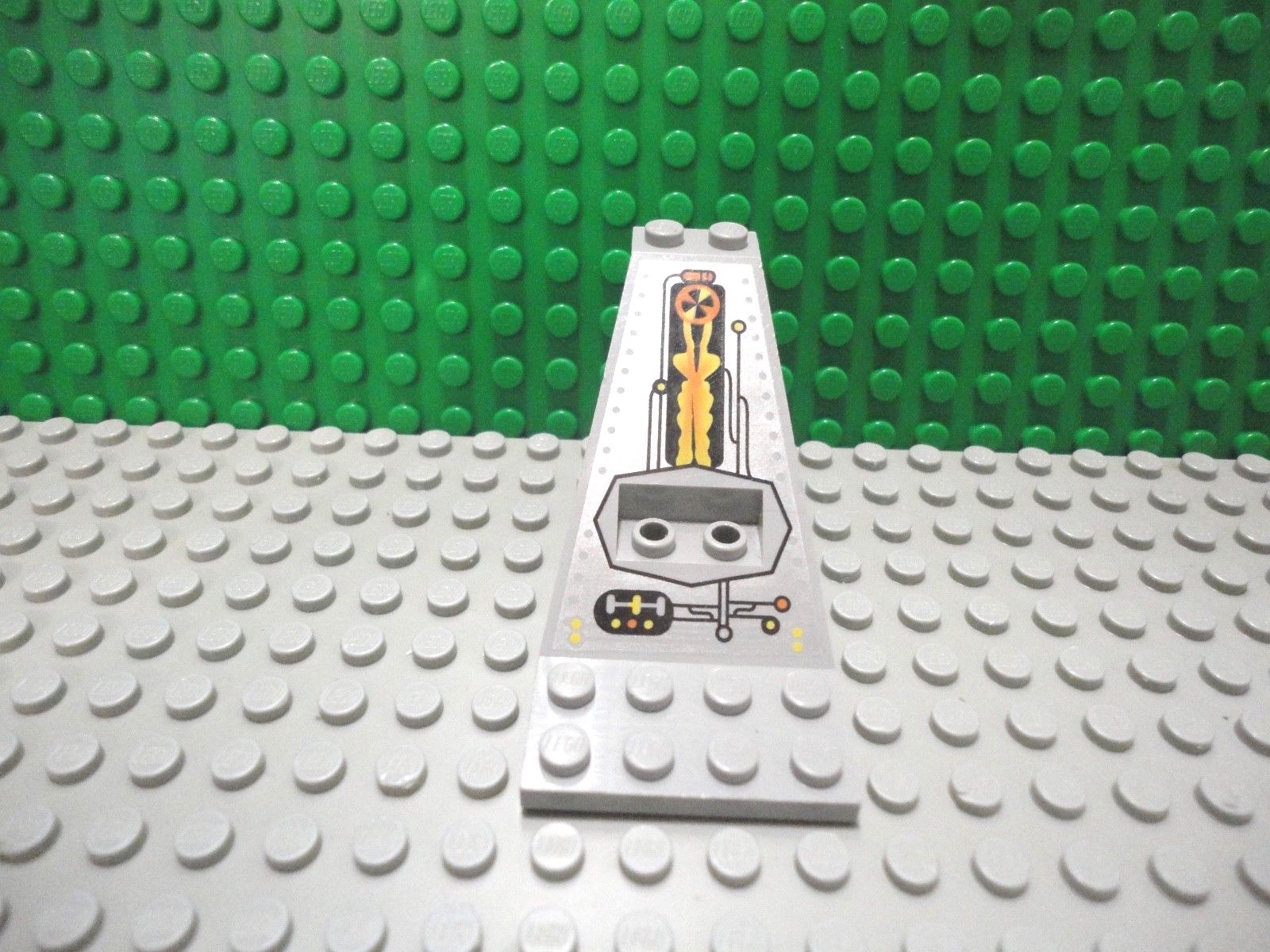 Lego 1 Classic Light Gray 4x8x6 Inverted wing printed star wars UFO ...