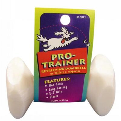 Retrieving Small 10cm Dog Training Dumbbell by Fido Floats, Non-Toxic ...