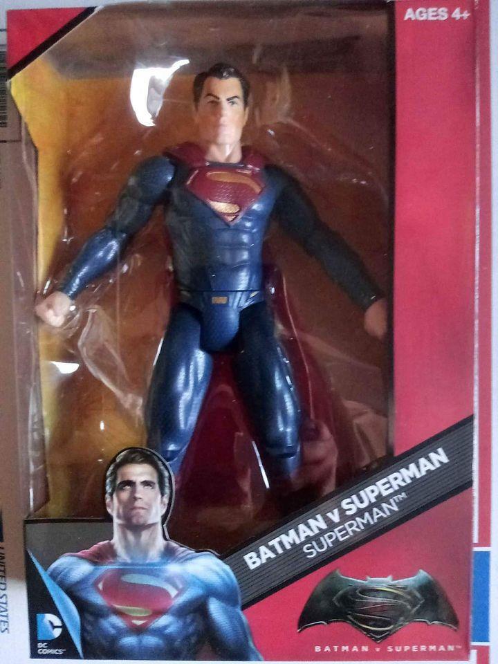 NEW SUPERMAN DJB30 MATTEL DC COMICS BATMAN VS SUPERMAN 12 INCH FIGURE ...