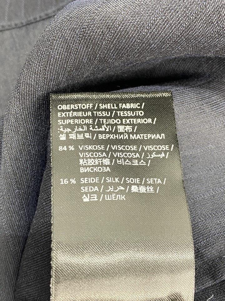 Dorothee Schumacher Womens Blouse Black Size M Soft Stripes Long Sleeve ...