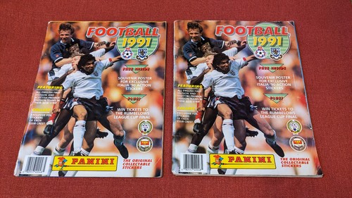 2X Panini Football 1991 Sticker albums - Part complete | eBay UK