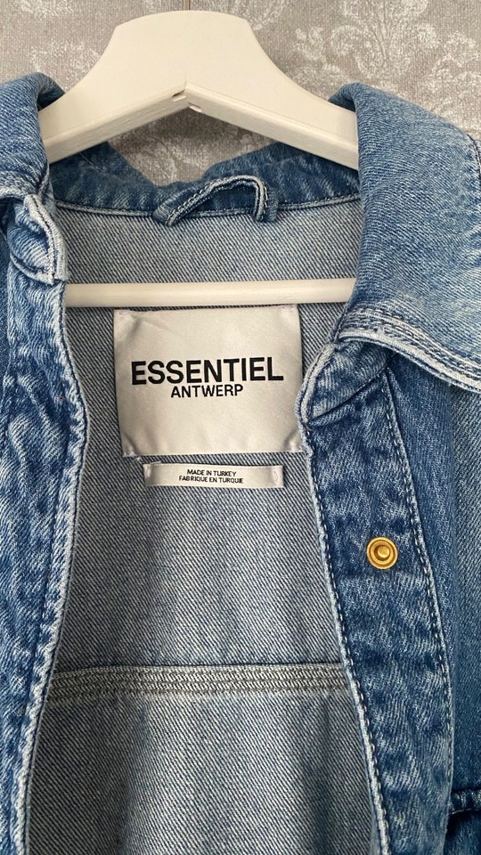 Essentiel Antwerp, Jeanshemd mit Eingrifftaschen | eBay.de