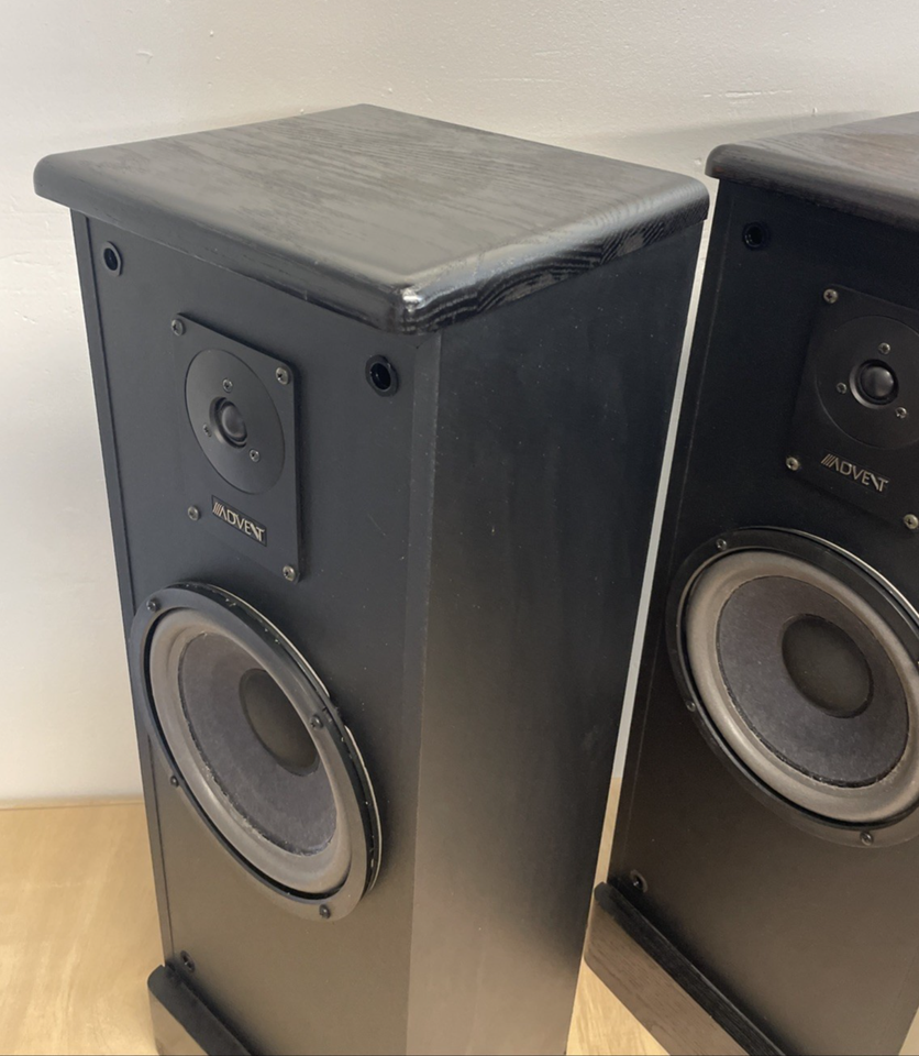 Advent Prodigy Tower Speakers in Black - New Foam & Sound AWESOME! | eBay