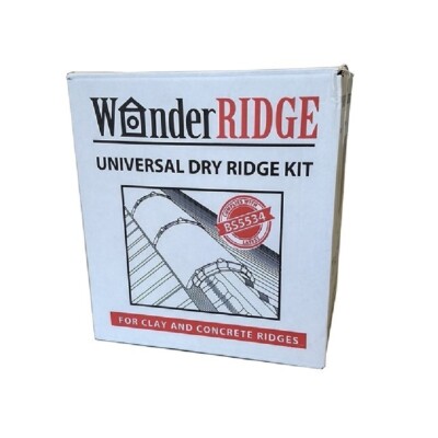 Wonder Ridge Universal Ridge Kit, Ventilated Dry Ridge System, 6 Meter ...