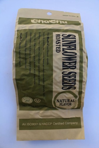 Cha Cha Sunflower Seeds ROASTED NATURAL FLAVOR 250g X 6 BAGS SPICY ...
