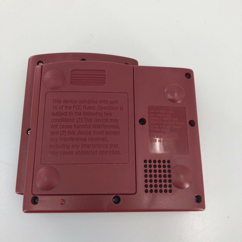 Scrabble Express 1999 Hasbro Hand-Held Electronic Game | eBay