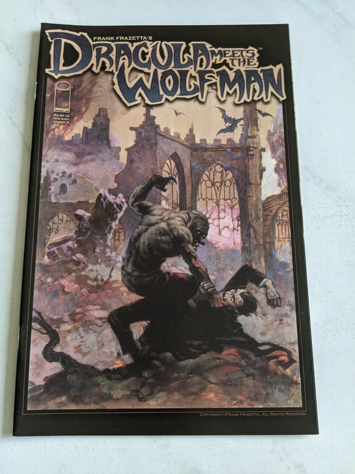 Frank Frazetta's SWAMP DEMON #1 B July 2008 2008 Image Comics VARIANT ...