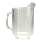 (ONE PITCHER) PLASTIC PITCHERS 58 oz CLEAR STYLE POLY CARBON BEER ...