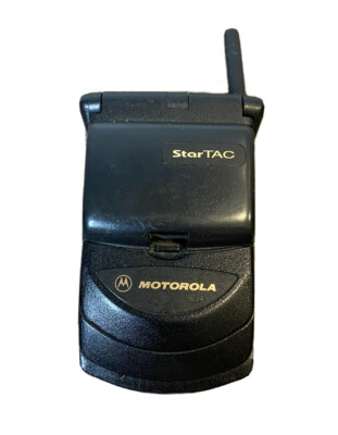 Vintage Motorla StarTAC Black Flip Cellular Phone - ST868W | eBay