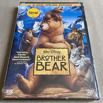 Brother Bear (DVD, 2004, 2-Disc Set, Special Edition) Walt Disney ...