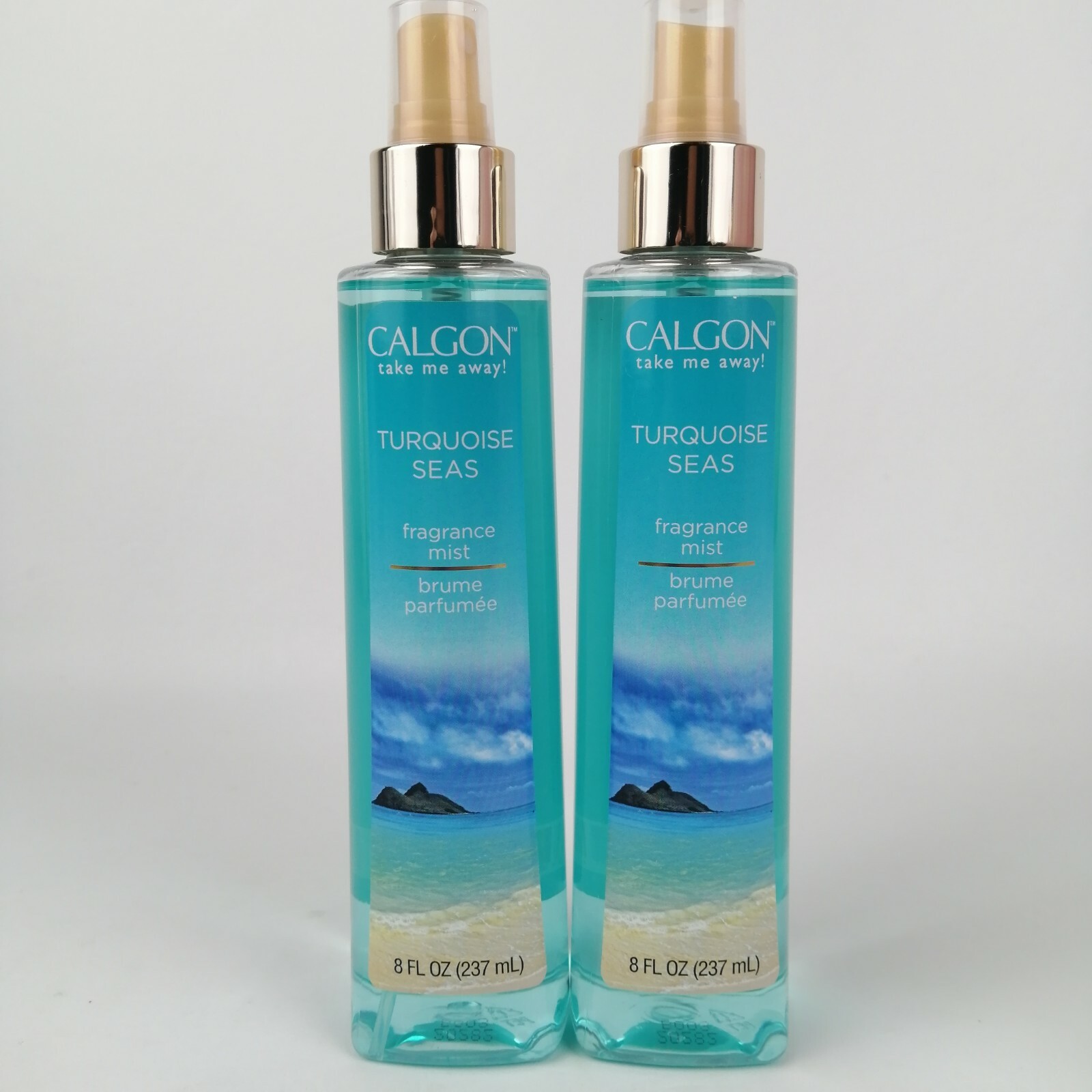 2x Calgon 8oz Take Me Away Turquoise Seas Body Mist Fragrance Spray | eBay