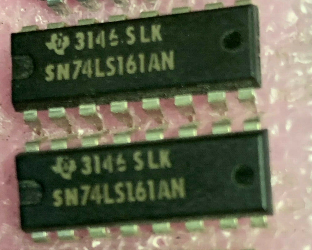SN74LS161AN TI 74LS161 16-PIN DIP IC RARE LAST ONES | eBay