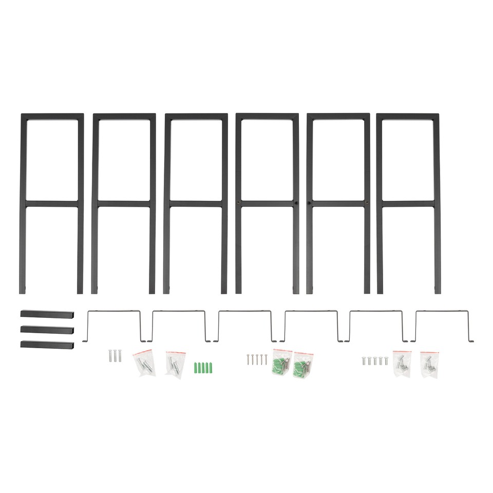 3*Stand Organizer CD Wall Mount Rack DVD Holder Media Storage Disk Case ...