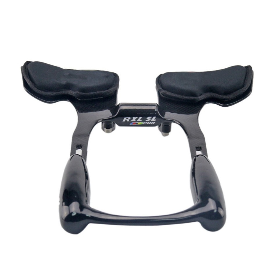 Triathlon Bar Adjustable Arm Rest Handlebar 31.8 Road Bike Carbon Aero ...