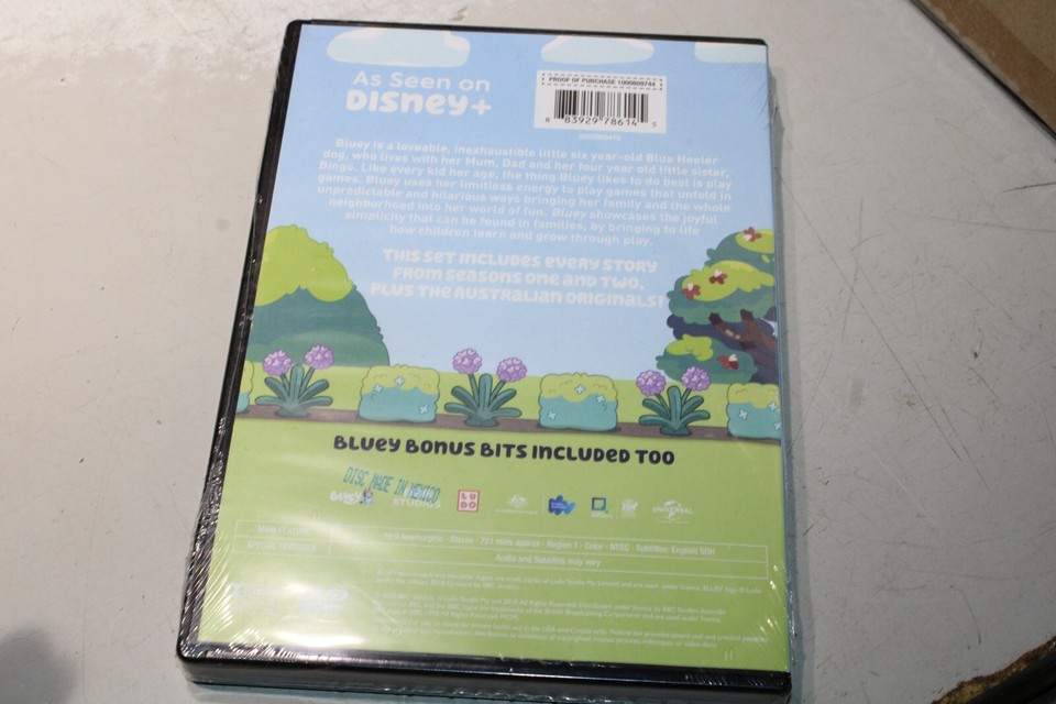 Bluey: Seasons 1 & 2 [New DVD] Boxed Set 883929786145 | eBay