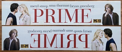 📽 Prime (2005) - Uma Thurman - Double-Sided - Movie Theater Mylar ...