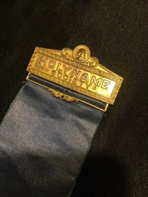 Vintage Catholic Badge - Holy Name Society | eBay