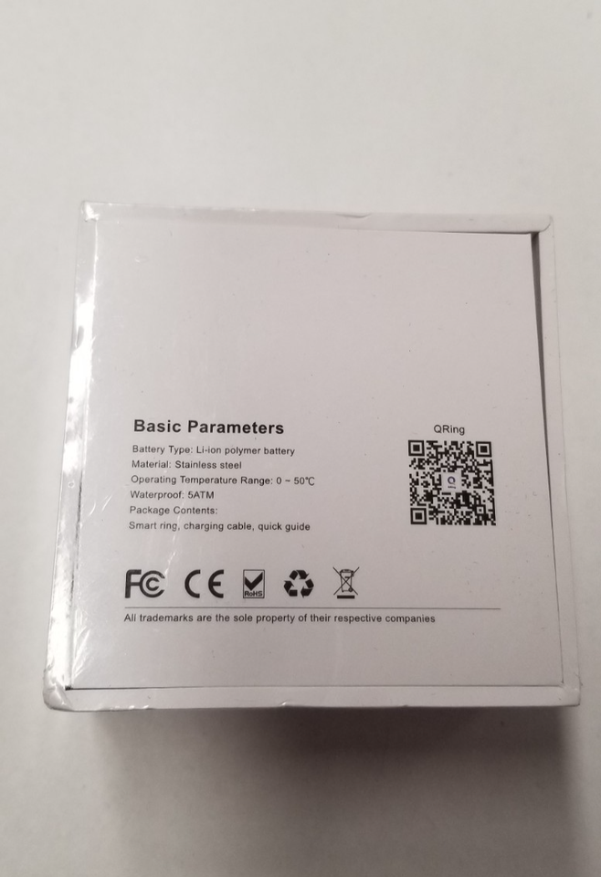Q Ring Herz P1 Smart Ring sz 13 | eBay
