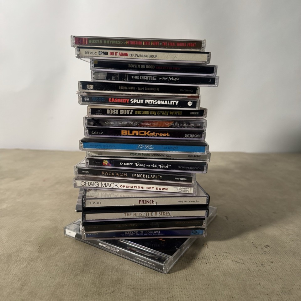 Lot 20 Rap R&B CDs Busta Rhymes Game Boyz N Da Hood Prince Raekwon | eBay