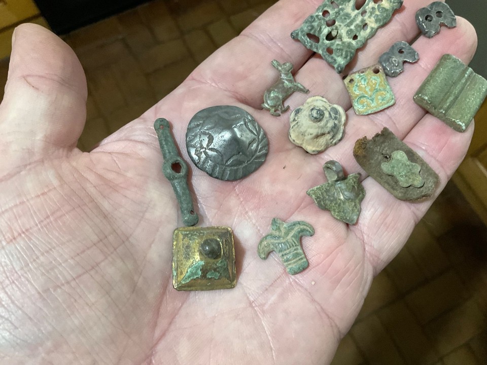 Handful Of Mostly Medieval Mounts.Metal Detecting Finds | eBay UK