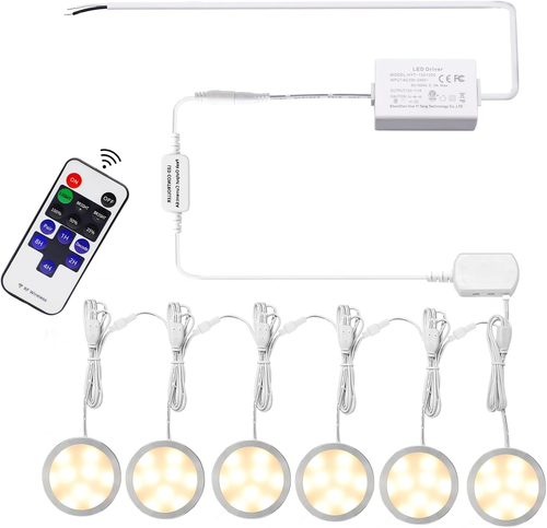 Linkable under Cabinet LED Lighting Direct Wired 12V Slim Aluminum ...