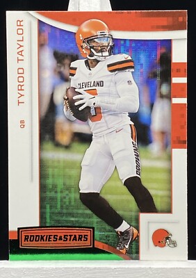 2018 Panini Rookies & Stars Tyrod Taylor Base Green #69 Browns B760 ...