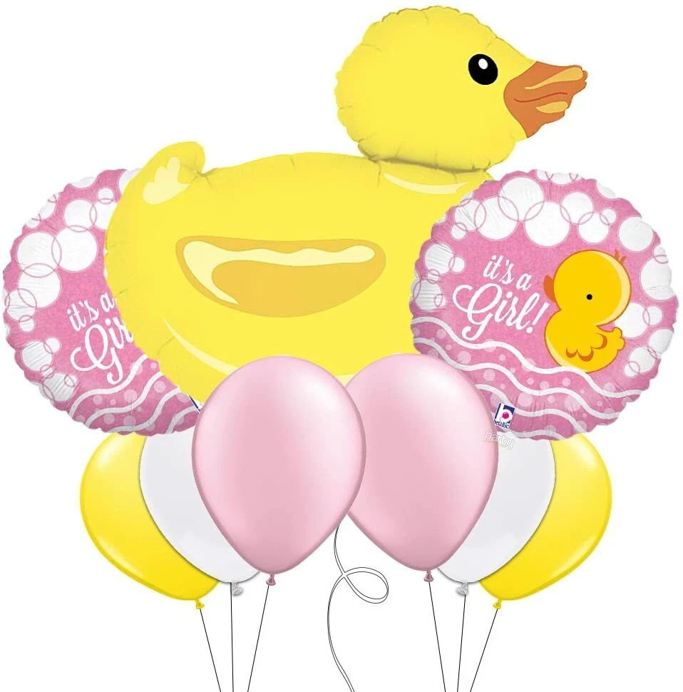 Rubber Duck Baby Shower Balloons