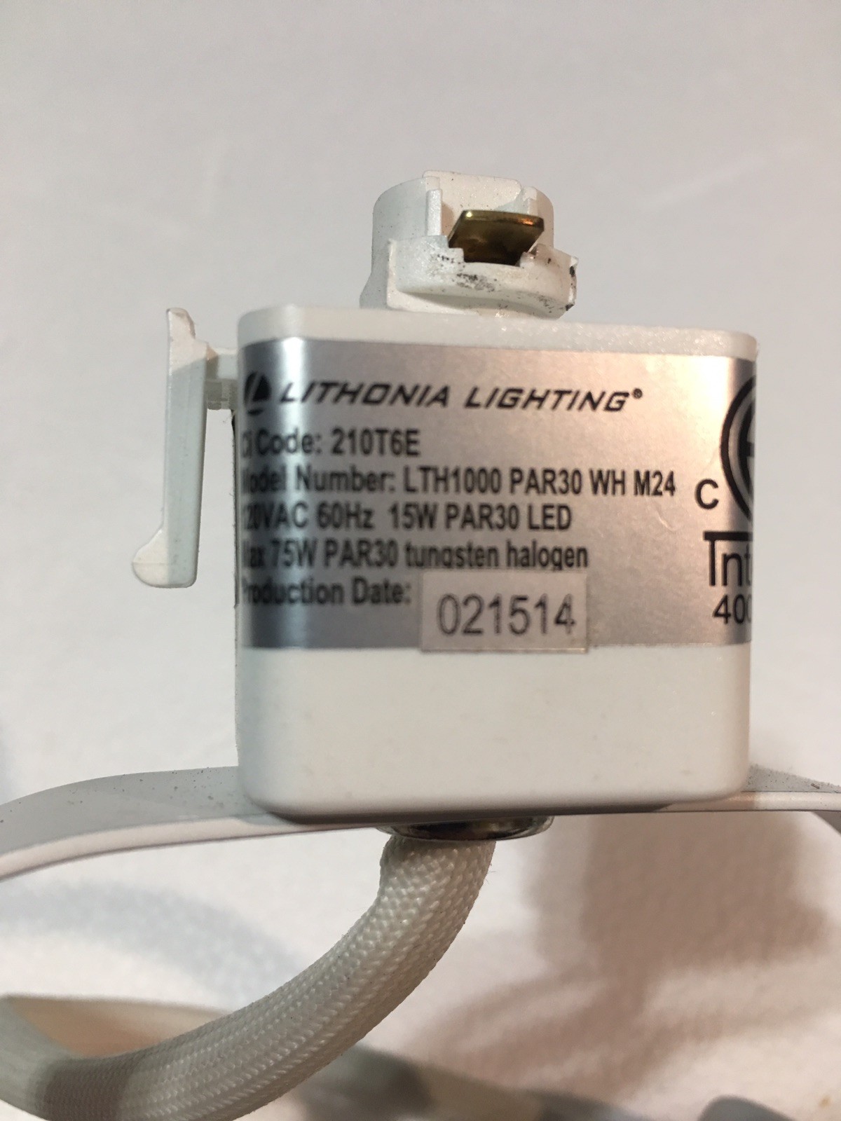 Lithonia Lighting LTH1000 PAR30 WH M24 (bulb NOT included) | eBay