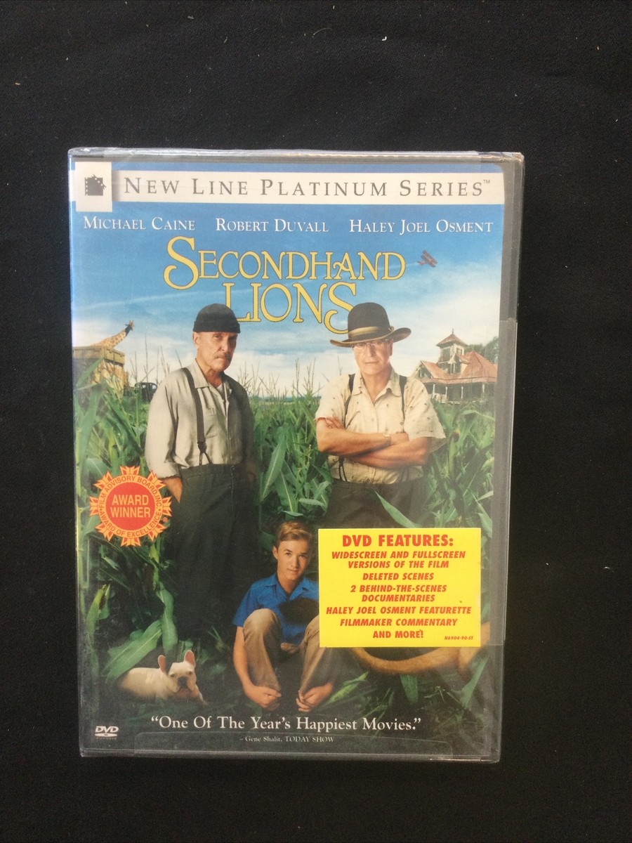 Haley Joel Osment Secondhand Lions SECONDHAND LIONS (DVD, 2003)