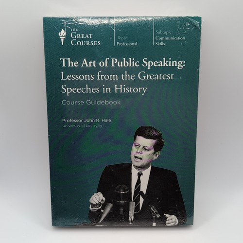 The Great Courses The Art of Public Speaking DVDs Guidebook John Hale ...
