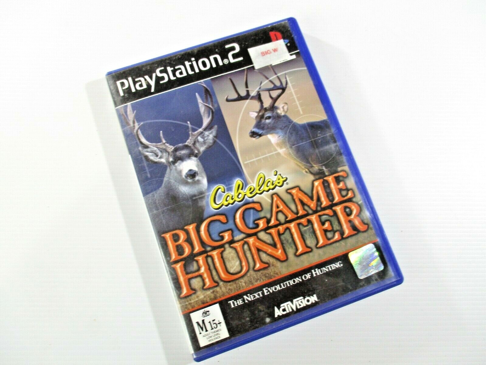 Cabela's Big Game Hunter PS2 Game M15+ PAL Activision Hunting Video ...