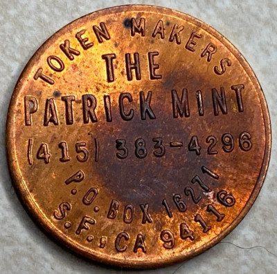 The Patrick Mint San Francisco CA US Bicentennial Arcade Trade Slot ...