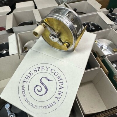 Vintage style classic 3 inch Speyco click & pawl spey fly reel USA made ...