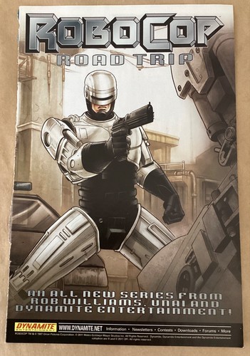 RoboCop 2011 print ad promo art comic book Fabiano Neves illustration ...