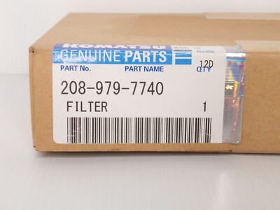 Genuine KOMATSU Air Conditioner Filter Element 208-979-7740 | eBay ...