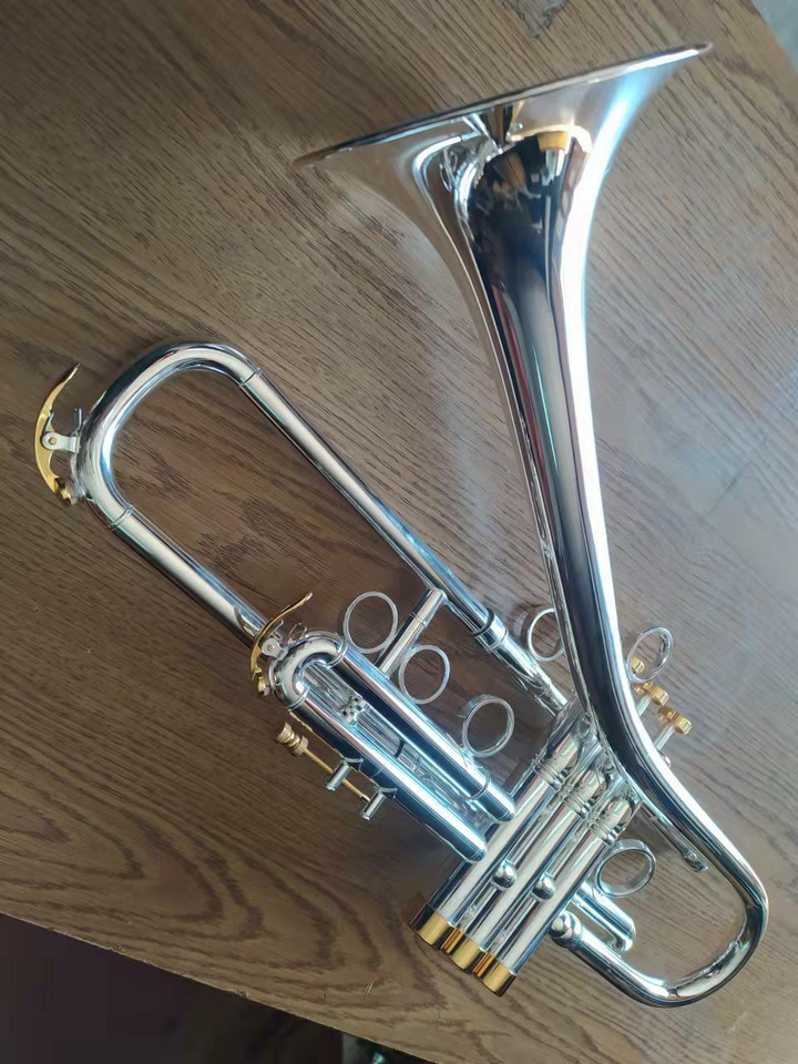 Bb FireBird Trumpet w/Trombone Perfect4 Jazz EZ Transpose Silver by ...