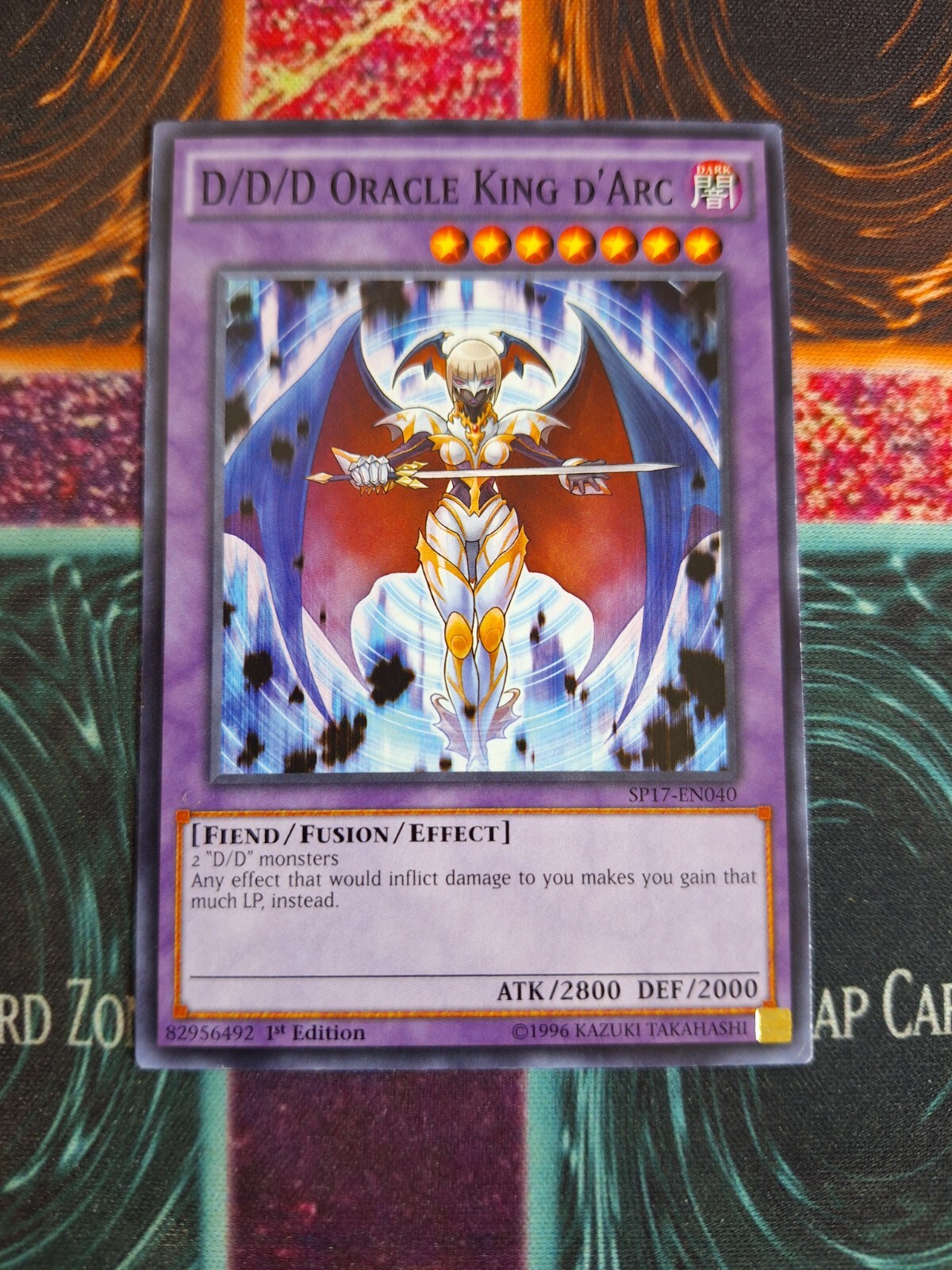 Yu-Gi-Oh! TCG D/D/D Oracle King D'Arc SP17-EN040 Common 1st Edition ...