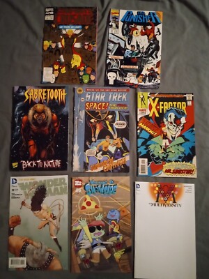 Marvel & DC Comics Mixed Comic Book Lot (8) | eBay