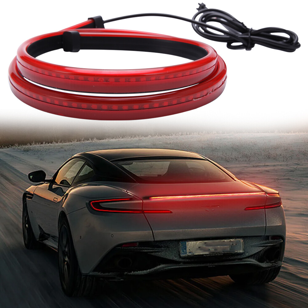 Car LED Third Brake Light Rear Strip Brake Light Turn Signal Flowing ...